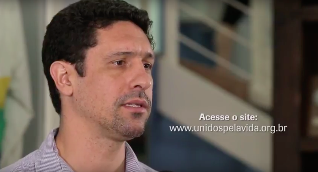 Gustavo Borges grava vídeo para o Instituto Unidos Pela Vida - Unidos ...